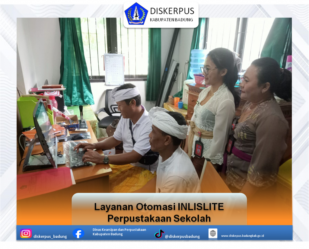 Layanan Otomasi INLISLITE Perpustakaan Sekolah | Diskerpus Badung
