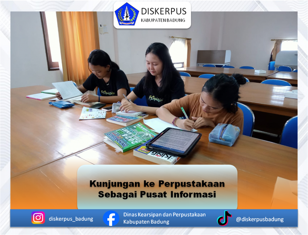 Kunjungan ke Perpustakaan Sebagai Pusat Informasi | Diskerpus Badung